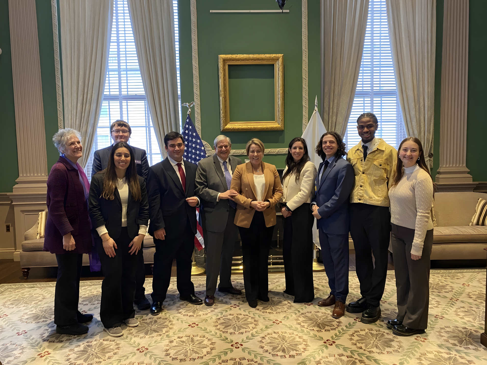 Students meet with Governor Healey, advocate for Northern Tier ...